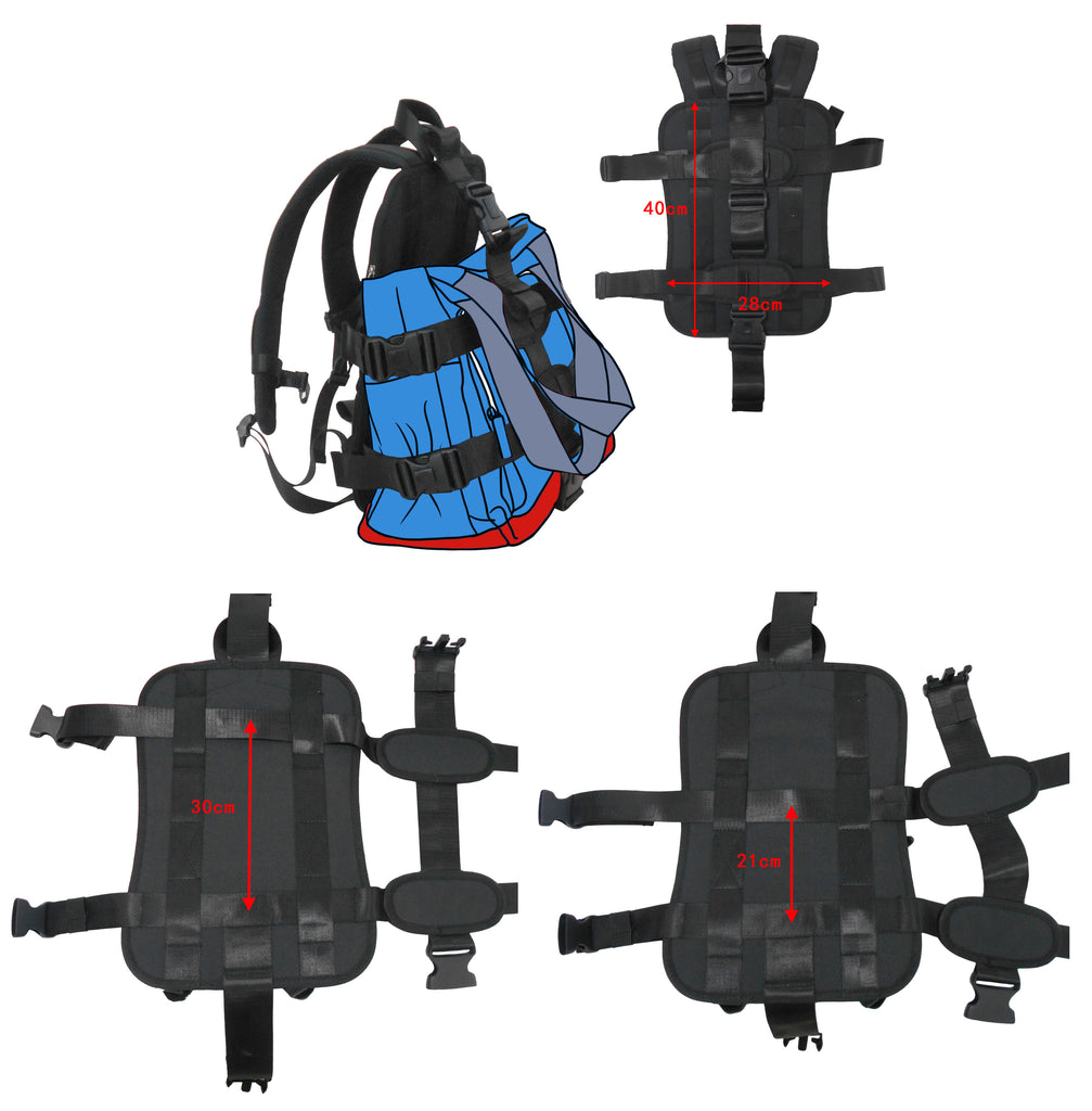 Backpack Carrying System with Adjustable Strap – ideal for carrying sm ...