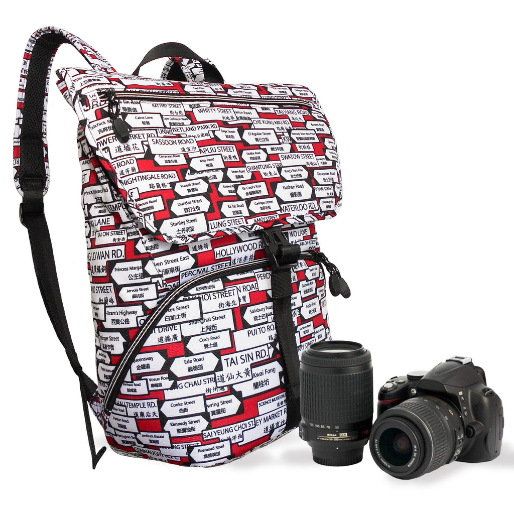 Stylish Camera Backpack to carry a DSLR Camera, 1 standard lens(HK ROA ...